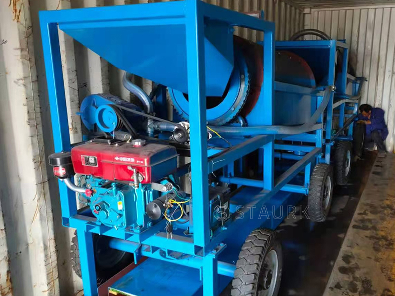 Soil stone separator, 4 types mud gravel soil sieve screen machine - China